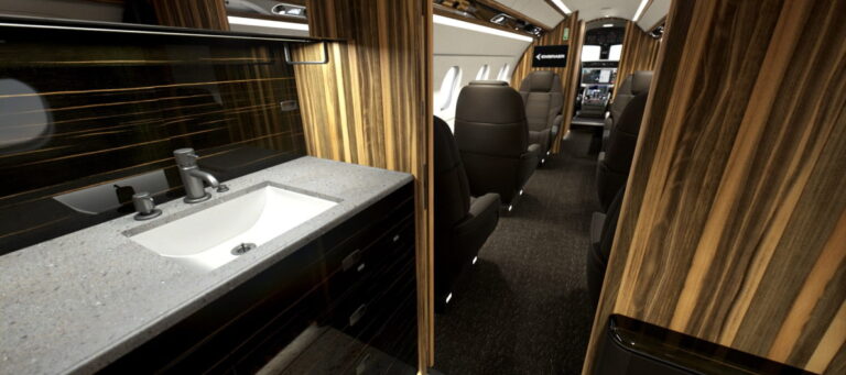 What do the bathrooms on private jets look like? | Charter Jets Inc.